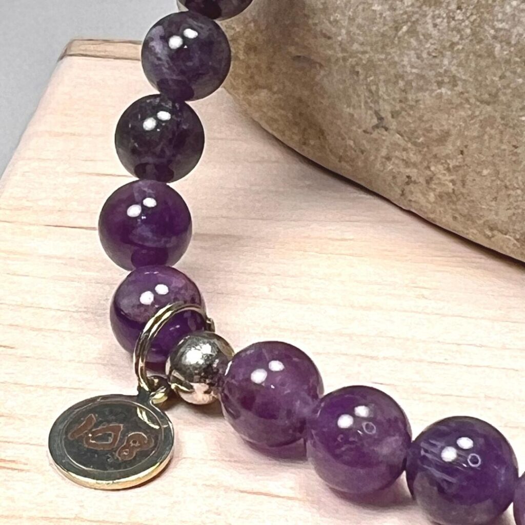 Amethyst Gemstone Bracelet – One Zero Eight Mala Jewelry
