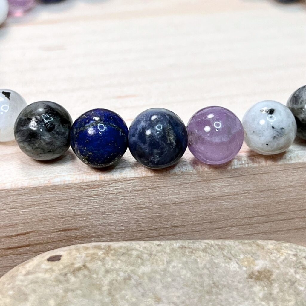 Gemstone Intention Bracelet – Wisdom – One Zero Eight Mala Jewelry