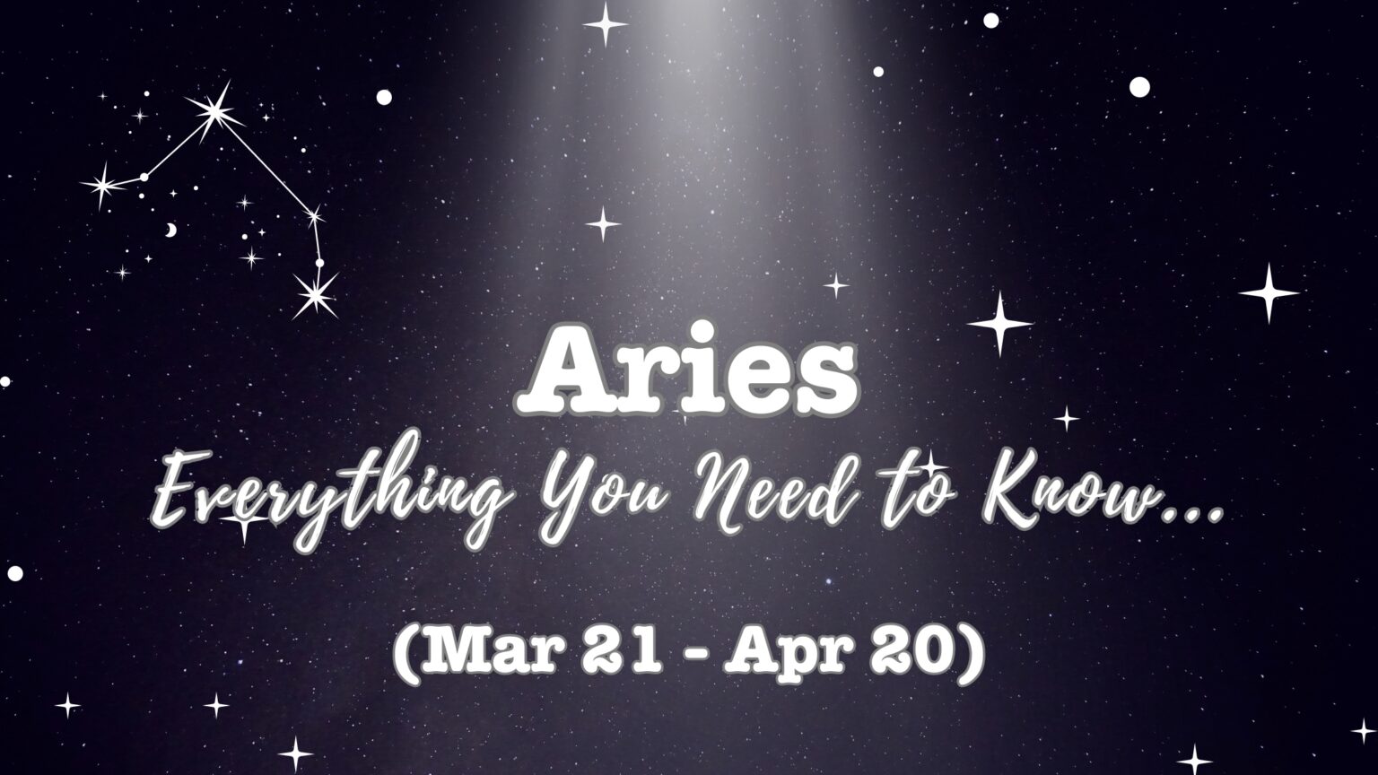 Aries – Everything You Need to Know About This Zodiac! – One Zero Eight ...