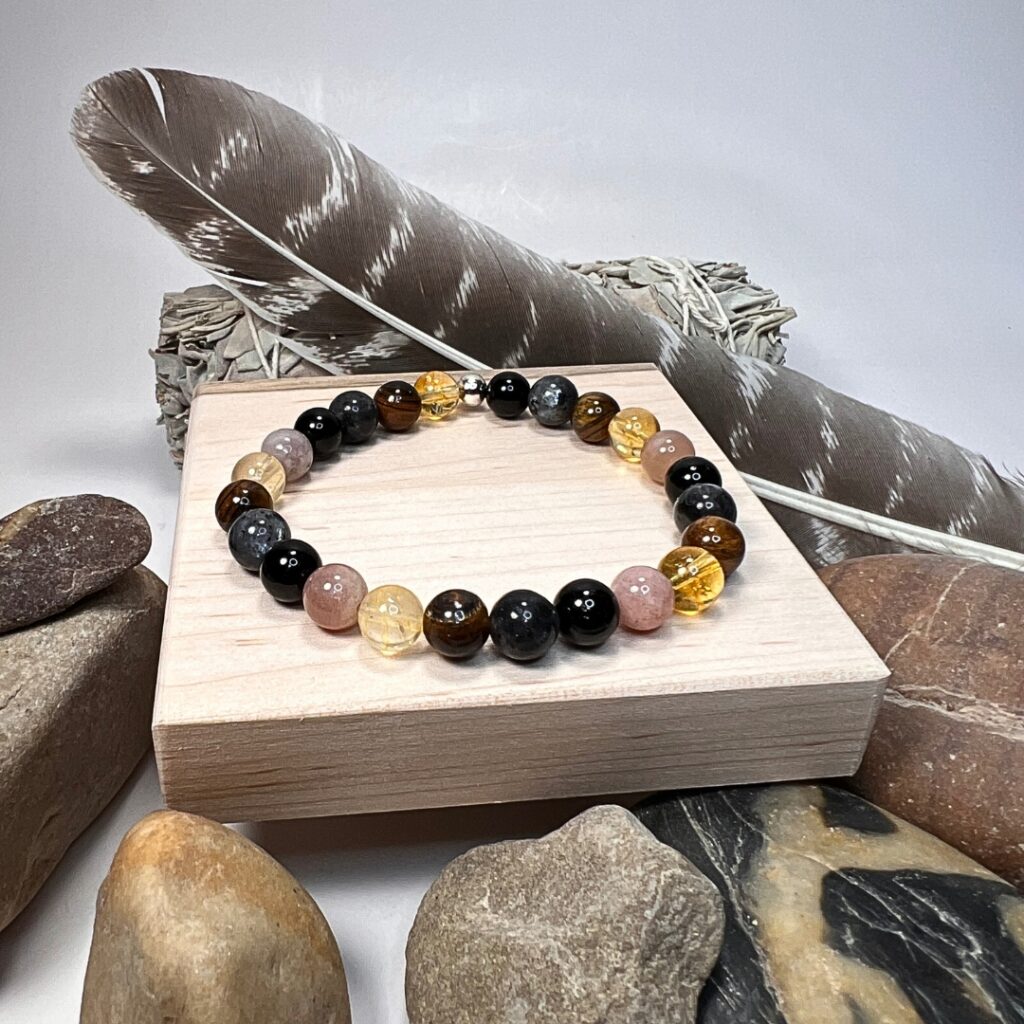 Leo Gemstone Bracelet (Jul 23 – Aug 23) – One Zero Eight Mala Jewelry