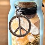 Handmade Peace & Healing Spell Jar – One Zero Eight Mala Jewelry